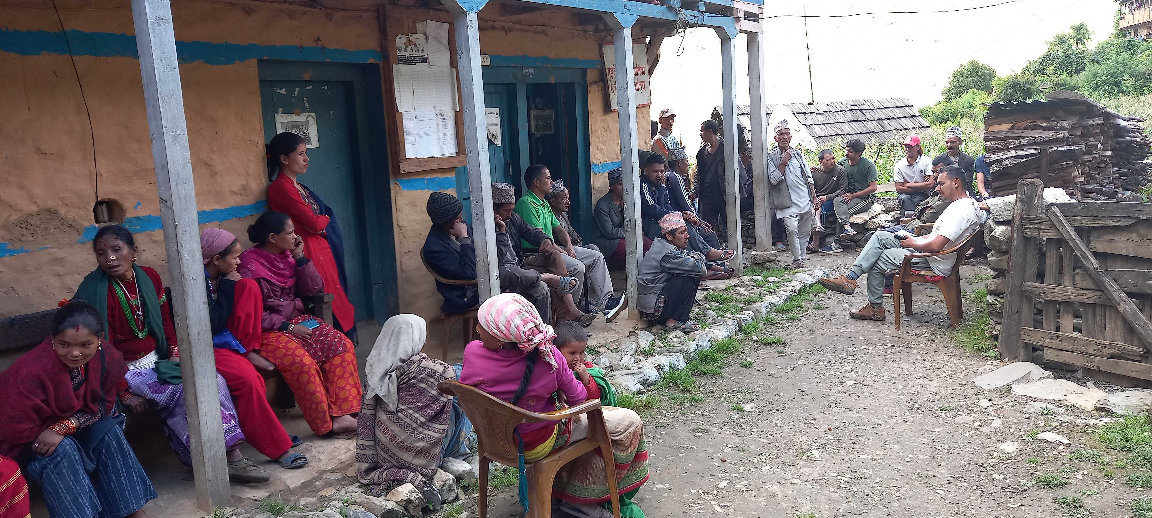 Participatory steps towards safe and improved water supply for 150 ...