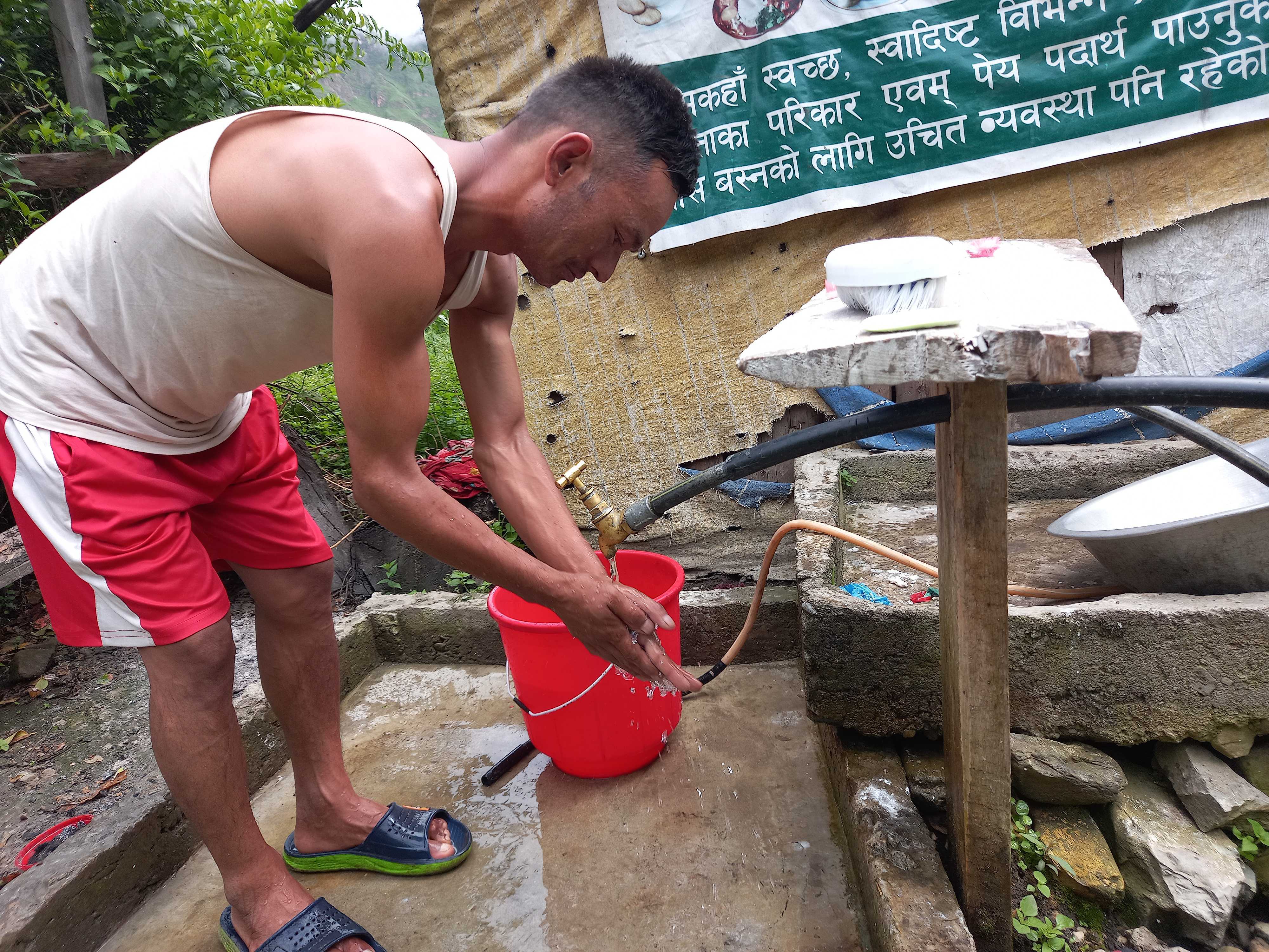 Participatory steps towards safe and improved water supply for 150 ...