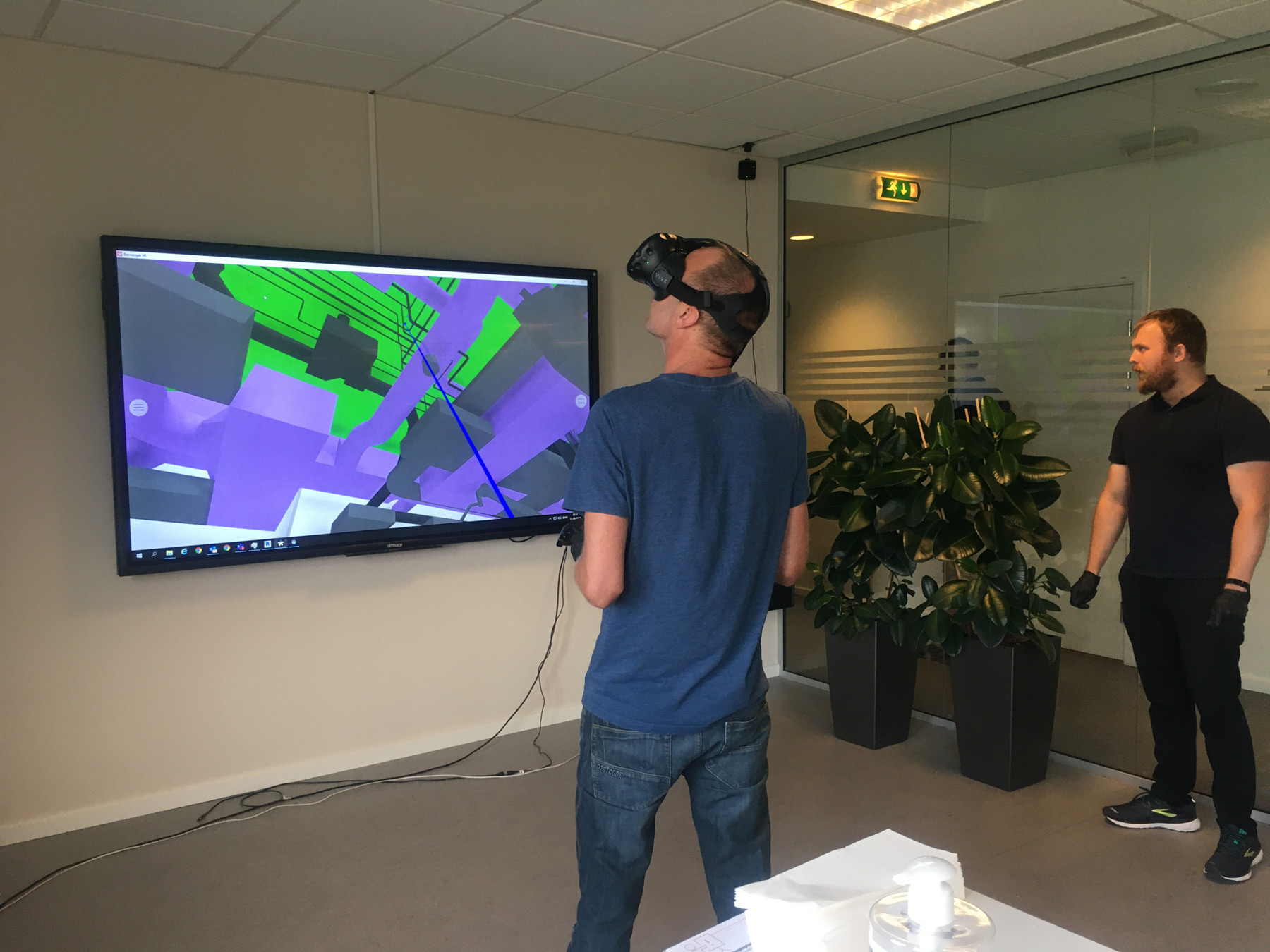 4D visualisation of the building process