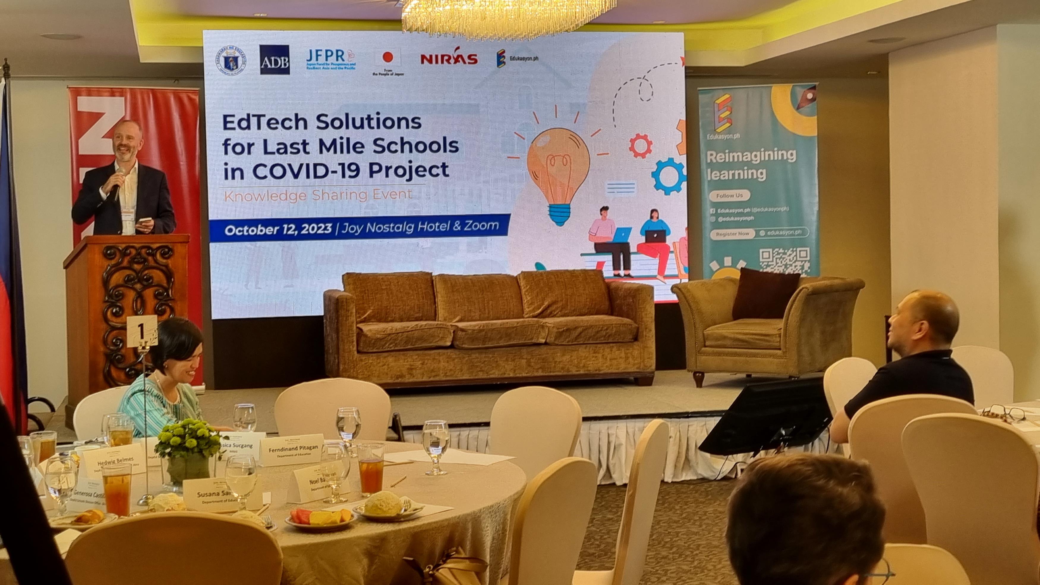 Education technology pilot project in the Philippines wraps up with a ...