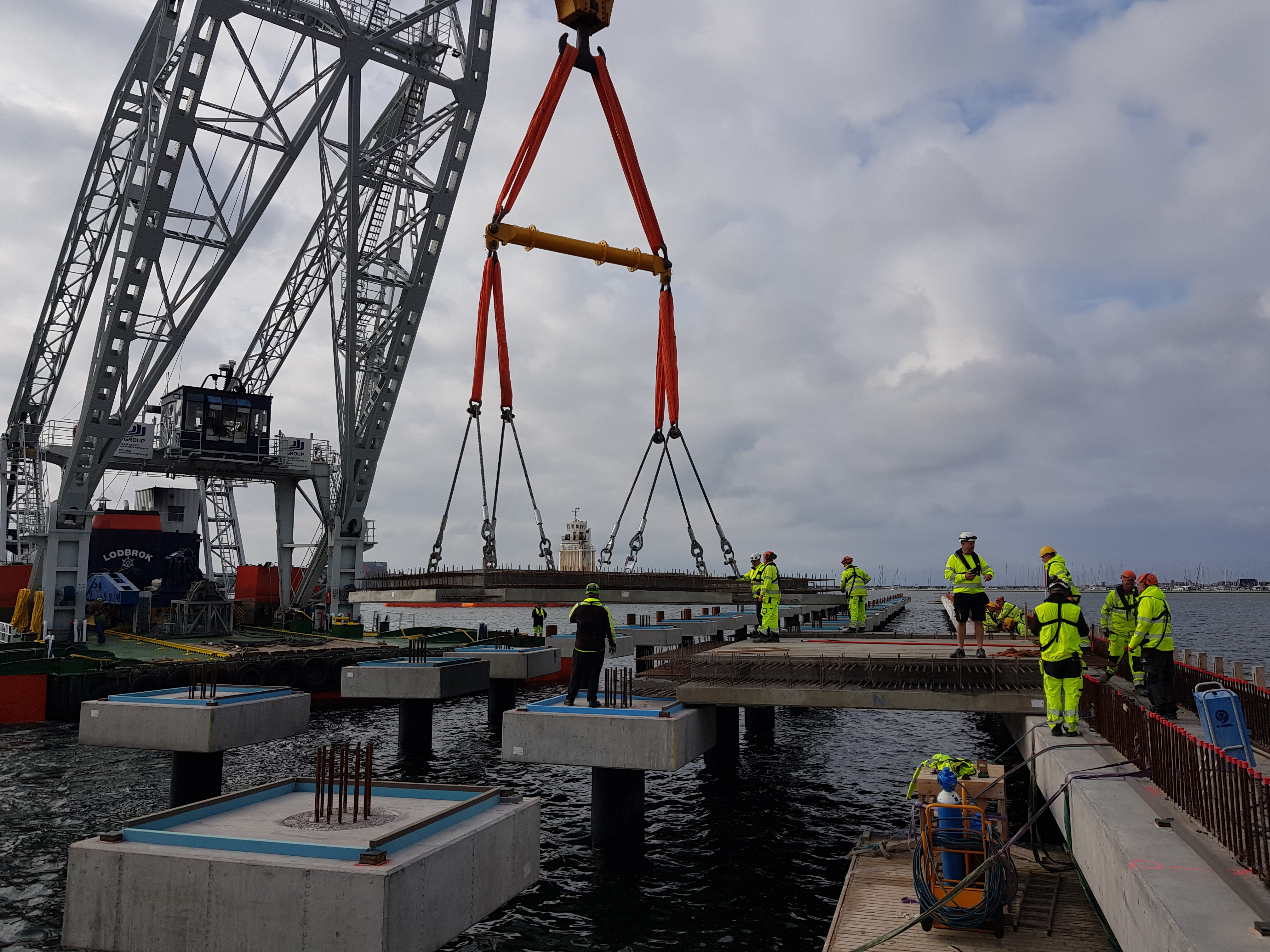 NIRAS and Per Aarsleff A/S collaborate on a new port expansion in Varberg, Sweden