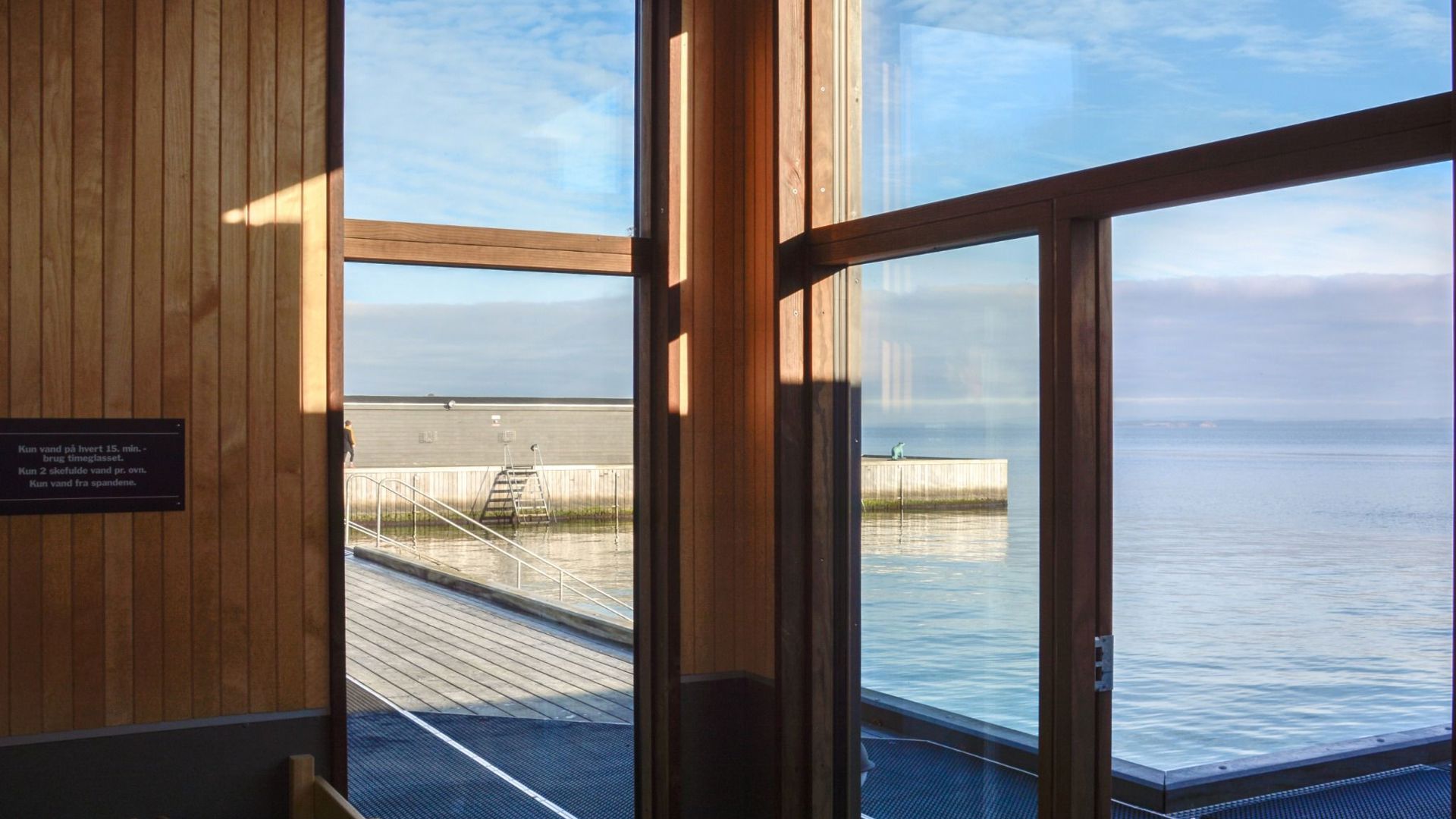 Tradition meets modern resilience: 90-year-old bathing facilities in Aarhus recreated amidst raw ...